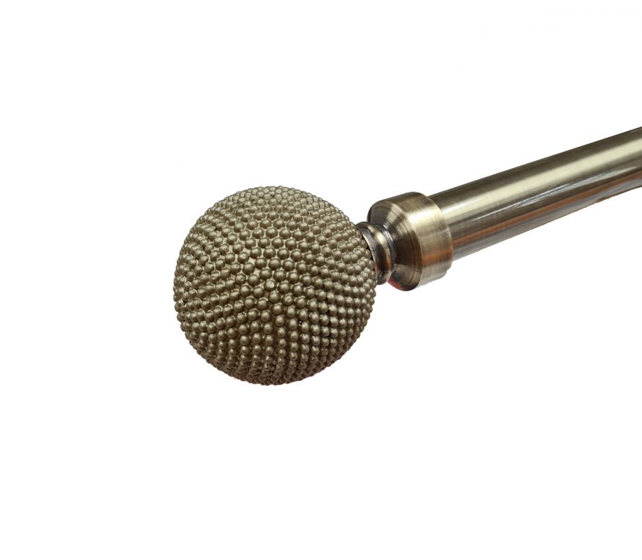 25mm Mace Finial - Dual Pack - Curtain Master